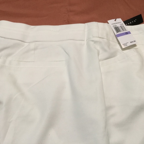 Counterparts | Pants & Jumpsuits | Counterparts White Capris | Poshmark